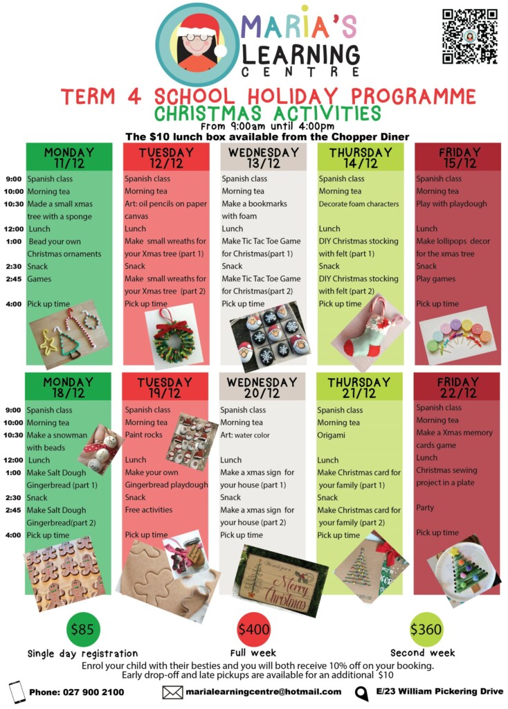 School Holiday Programme – St Joseph's Catholic School Takapuna