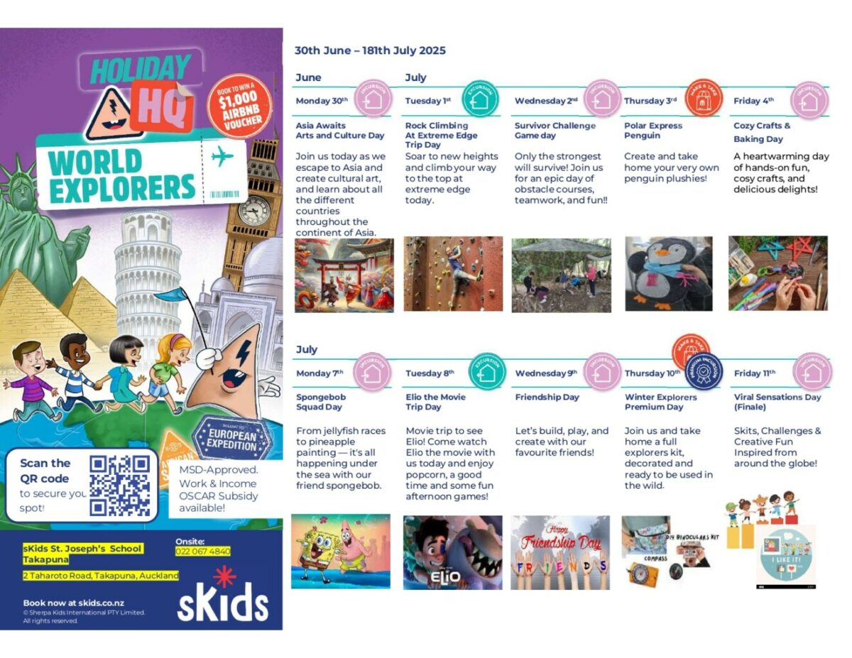 Principal’s Message – 06 June, 2025 – St Joseph's Catholic School Takapuna